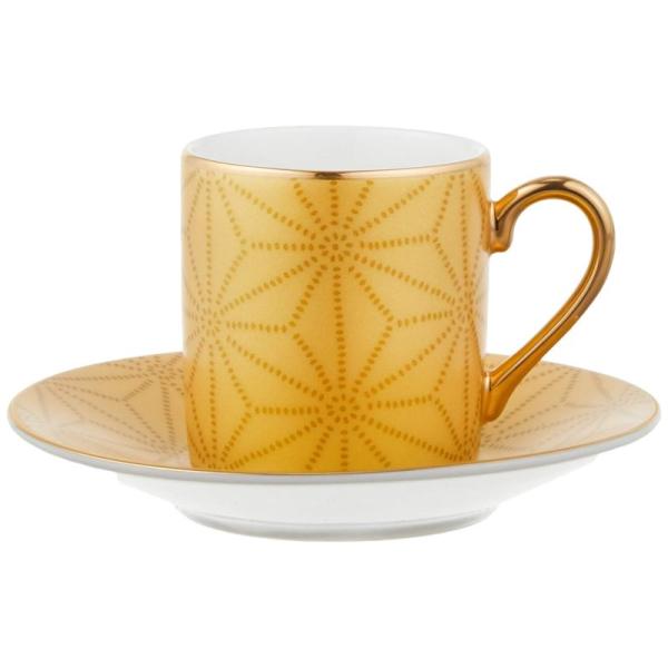 【商品名】　Demi Colle デミタスカップ&amp;ソーサー(ゴールド) MT-DE-301 【商品説明】　・商品サイズ:カップ:L7.3×S5.8×H5.7 / ソーサー:D11.3×H1.8・容量:70(ml)・生産国:日本・素材...