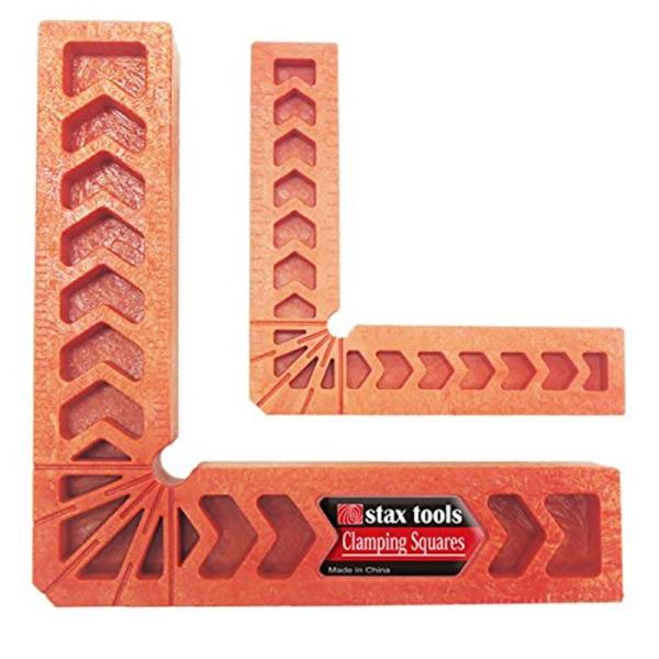 【商品名】　STAX TOOLS 251 クランピングスクエア 大 2個 【商品説明】　・サイズ:外側/100×100mm、内側/75×75mm・質量:60g 【サイズ】　高さ : 2.80 cm　横幅 : 15.60 cm　奥行 : 19...