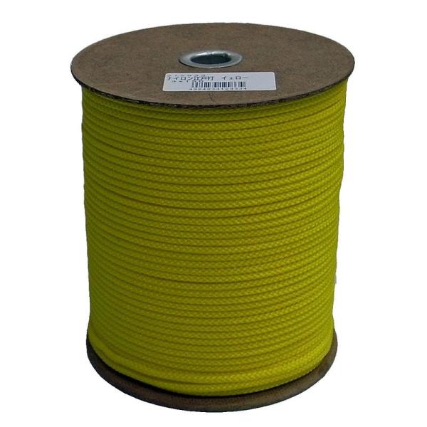 【商品名】　まつうら工業 ナイロン製 江戸打ちひも 太さ約3mm 長さ150m 黄 ボビン巻 【商品説明】　・カラー:黄・サイズ:3mm×150mボビン巻・仕様:約3ミリ 【サイズ】　高さ : 14.80 cm　横幅 : 15.20 cm　...