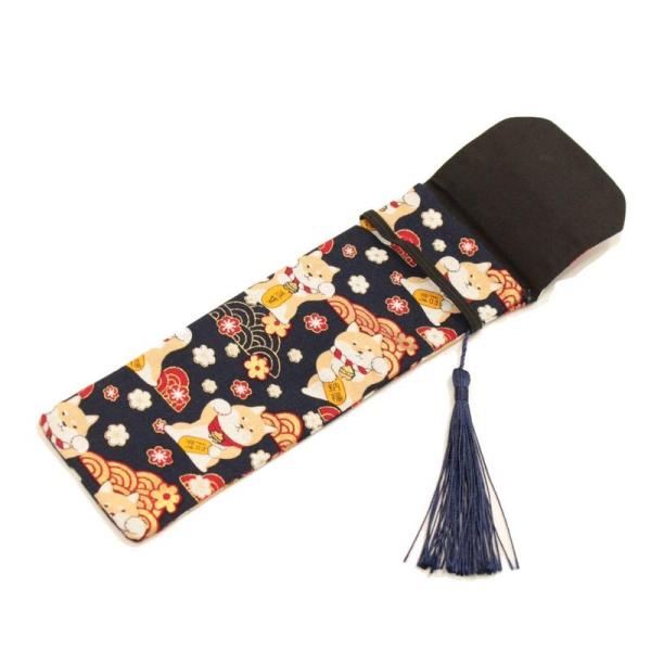 【商品名】　FRICH かんざし袋 収納袋 和装 (柴犬 青) 【商品説明】　 【サイズ】　高さ : 　横幅 : 　奥行 : 　重量 : 　※梱包時のサイズとなります。商品自体のサイズではございませんのでご注意ください。