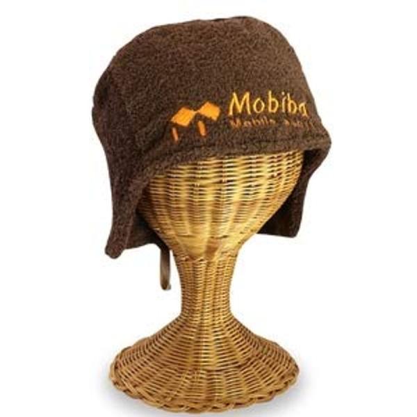 【商品名】　モビバ(Mobiba) サウナハット ブラウン 【商品説明】　・サイズ：54&amp;#65374;60cm（頭周り）・材質：綿100％・生産国：ロシア 【サイズ】　高さ : 　横幅 : 　奥行 : 　重量 : 　※梱包時のサイ...