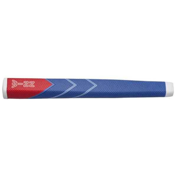 【商品名】　winn(ウィン) ホワイトライン ゴルフグリップ パター用 88WL-RDBL レッド/ブルー ウルトラビッグサイズ 【商品説明】　・サイズ:0.60・原産国:中国・重量:122±5g 【サイズ】　高さ : 3.50 cm　横...