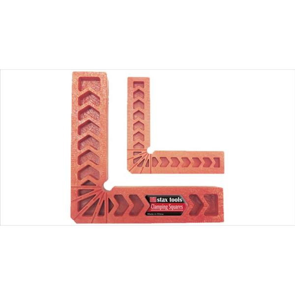 【商品名】　STAX TOOLS 251 クランピングスクエア 小 2個 【商品説明】　・サイズ:外側/150×150mm、内側/115×115mm・質量:130g 【サイズ】　高さ : 5.50 cm　横幅 : 15.50 cm　奥行 :...