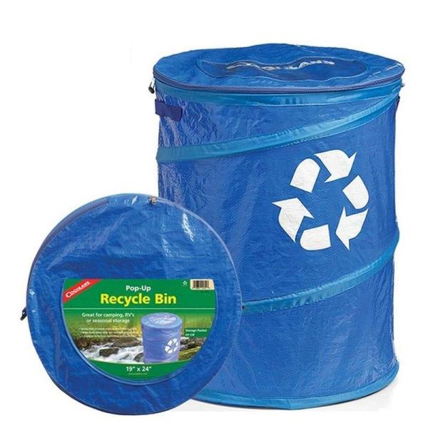【商品名】　コフラン(Coghlan'S) Pop-Upリサイクル ビン #1715 11210283000000 【商品説明】　・サイズ:高さ61cm×Φ48.2cm・容量:111L・材質:ポリエチレン・重量:700g 【サイズ】　高さ ...