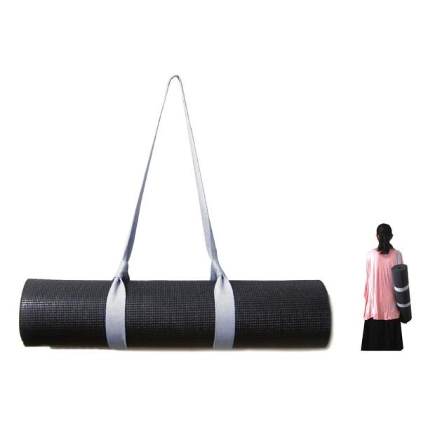 【商品名】　Anatman ヨガ マット ホルダー yoga mat holder マット ストラップ (うすいグレー) 【商品説明】　 【サイズ】　高さ : 　横幅 : 　奥行 : 　重量 : 　※梱包時のサイズとなります。商品自体のサイ...