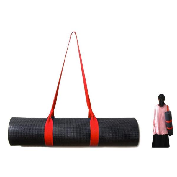 【商品名】　Anatman ヨガ マット ホルダー yoga mat holder マット ストラップ (レッド) 【商品説明】　 【サイズ】　高さ : 　横幅 : 　奥行 : 　重量 : 　※梱包時のサイズとなります。商品自体のサイズでは...