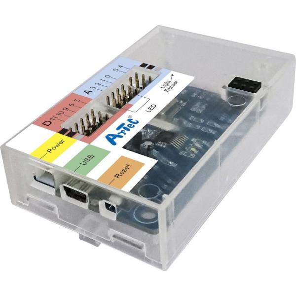 【商品名】　Studuino mini(スタディーノミニ)カバー台座付 【商品説明】　・<b>対象年齢 :</b>8才以上・スタディーノの廉価版です・プログラミング用基板です・中国製 【サイズ】　高さ : 3.10 ...