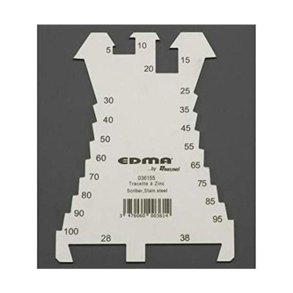 【商品名】　エスコ けがきプレート EA652AD-1 【商品説明】　 【サイズ】　高さ : 0.50 cm　横幅 : 9.80 cm　奥行 : 16.40 cm　重量 : 80.0 g　※梱包時のサイズとなります。商品自体のサイズではござ...