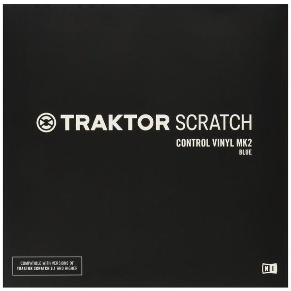 【商品名】　Native Instruments DJアクセサリー TRAKTOR Scratch Control Vinyl MK2 Blue 【商品説明】　・TRAKTOR SCRATCH PRO 2 / DUO 2 バージョン2.1....
