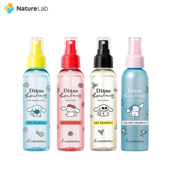商品名 : 【アイシナコラボ】 ダイアン ボヌール ドライシャンプー・ブルージャスミン＆ミントの香り・スノーローズの香り・微香・ピーチティーソルベの香り(アイスドライシャンプー)