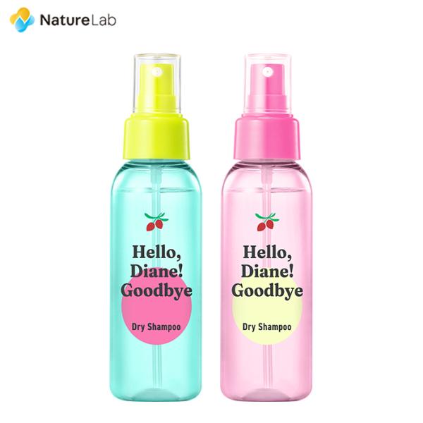 ■商品名:ハローダイアン グッバイ ドライシャンプー・ティー＆ムスク・ピーチ＆ムスク■内容量:100ml■商品説明 汗やベタつきをリフレッシュ。まるでシャンプー後の爽快感。ティー＆ムスクの香り、ピーチ＆ムスクの香りのドライシャンプー。髪や頭...