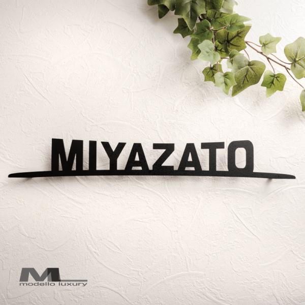 【発売日：2019年12月04日】表札【カヴァーロ】・材質：ステンレス(SUS304) 3mm厚・取付方法：ピンタイプ・サイズ　Sサイズ 幅300mm×高さ45mm前後　　　　　Mサイズ 幅350mm×高さ48mm前後　　　　　Lサイズ 幅...