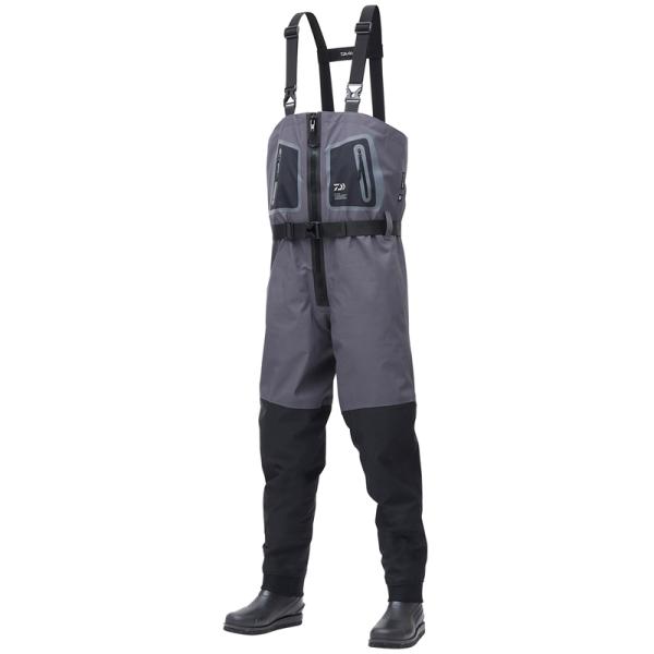 ■サイズ:3L ■カラー:ブラック ■ジャンル:ウェーダー・ウェーディングシューズ/防水透湿ウェーダー/チェストハイブーツフット ■メーカー: ダイワ(Daiwa) 【商品カテゴリ】■ウェーダー素材:●ナイロン(t179)■ウェーダーソール...