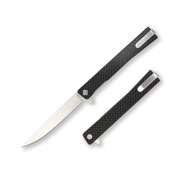 ■カラー:サテン仕上げ カーボンファイバーハンドル ■ジャンル:ナイフ(刃物)/アウトドアナイフ/フォールディング、アウトドアナイフ ■メーカー: OCASO(オカソ) 【商品カテゴリ】●新着商品 ○関連ワード:防災 災害対策