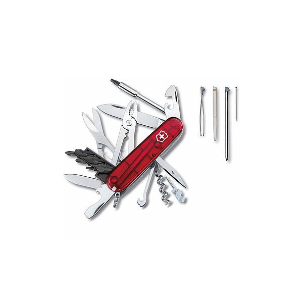 ■カラー:レッド(スケルトン) ■ジャンル:ナイフ(刃物)/マルチツール/ツールナイフ ■メーカー: VICTORINOX(ビクトリノックス) 【商品カテゴリ】■カラー:●レッド系(t175)【特集区分】●防災 ○関連ワード:防災 災害対策