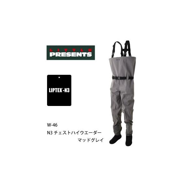 ■サイズ:M+ ■カラー:マッドグレイ ■ジャンル:ウェーダー・ウェーディングシューズ/防水透湿ウェーダー/チェストハイストッキング ■メーカー: リトルプレゼンツ(LITTLE PRESENTS) 【商品カテゴリ】■ウェーダー素材:●ナイ...