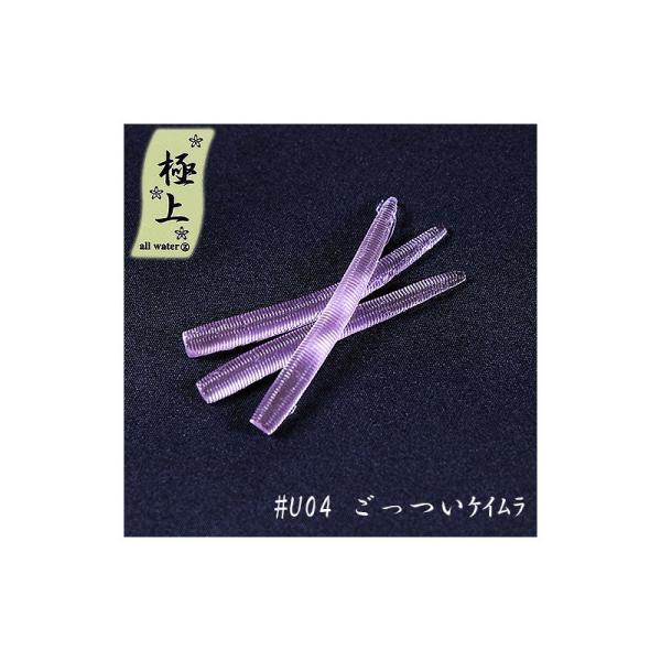 ■サイズ:1.8インチ ■カラー:#U04 ごっついケイムラ ■ジャンル:ルアー/ライトソルトゲーム用ルアー/アジ・メバル用ワーム ■メーカー: Go-Phish(ゴーフィッシュ) 【商品カテゴリ】■魚種:●アジ(t109)■ルアーの種類:...