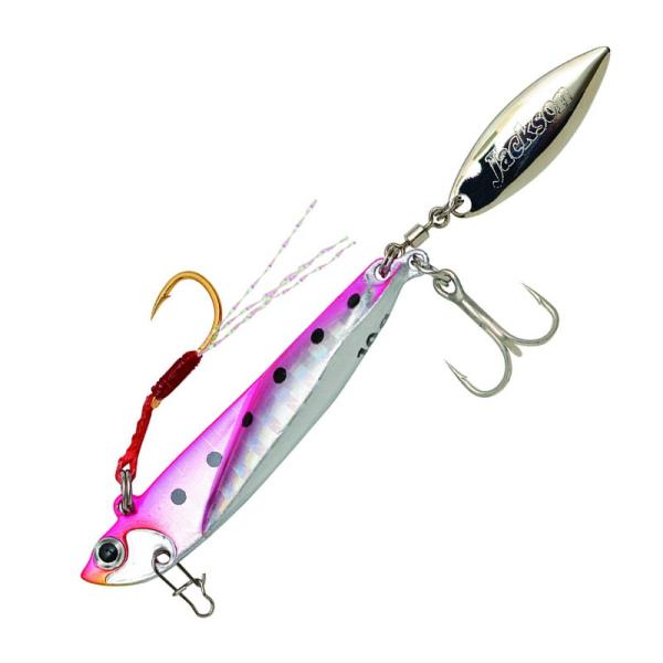 ■サイズ:7g ■カラー:PKI ピンクイワシ ■ジャンル:ルアー/ライトソルトゲーム用ルアー/メタルジグ(10g未満) ■メーカー: ジャクソン(Jackson) 【商品カテゴリ】■魚種:●アジ(t109)■ルアーの種類:●メタルジグ(t...