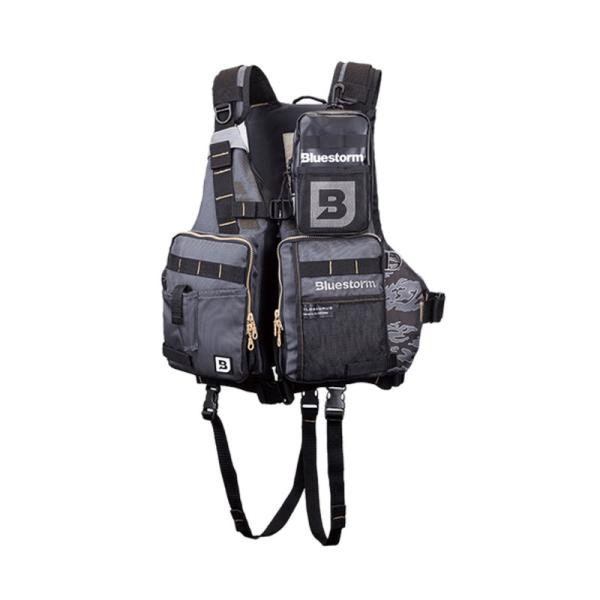 ■サイズ:フリー ■カラー:グレー ■ジャンル:ウェーダー・ウェーディングシューズ/フローティングベスト(ゲームベスト)/タックル収納付き ■メーカー: ブルーストーム(BLUESTORM) 【商品カテゴリ】■カラー:●グレー系(t167)...