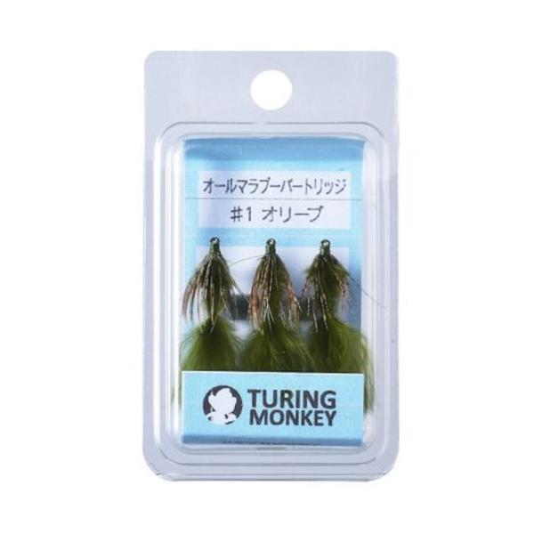 ■カラー:#1 オリーブ ■ジャンル:フライフィッシング・フライ用品/完成フライ/ドライフライ ■メーカー: TURINGMONKEY(ツリモン)  ○関連ワード:釣り具 釣具 つり具