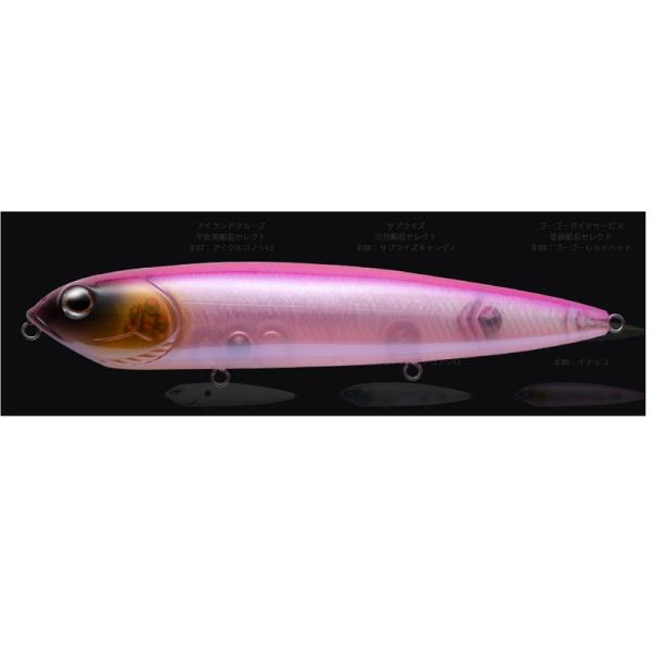 ■サイズ:168mm ■カラー:#3 ピンクシャッド ■ジャンル:ルアー/青物・ビッグゲーム用ルアー/ペンシルベイト(青物ビッグゲーム用) ■メーカー: フィッシュアロー 【商品カテゴリ】■ルアーの種類:●トップウォーター(t328)■魚種...