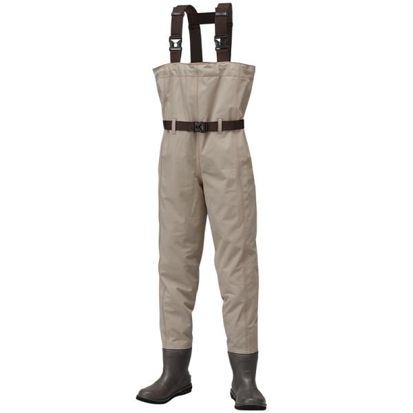 ■サイズ:5L/6L ■カラー:ライトキャメルベージュ ■ジャンル:ウェーダー・ウェーディングシューズ/防水非透湿ウェーダー/チェストハイブーツフット ■メーカー: プロックス(PROX)  ○関連ワード:釣り具 釣具 つり具 ウェーディング