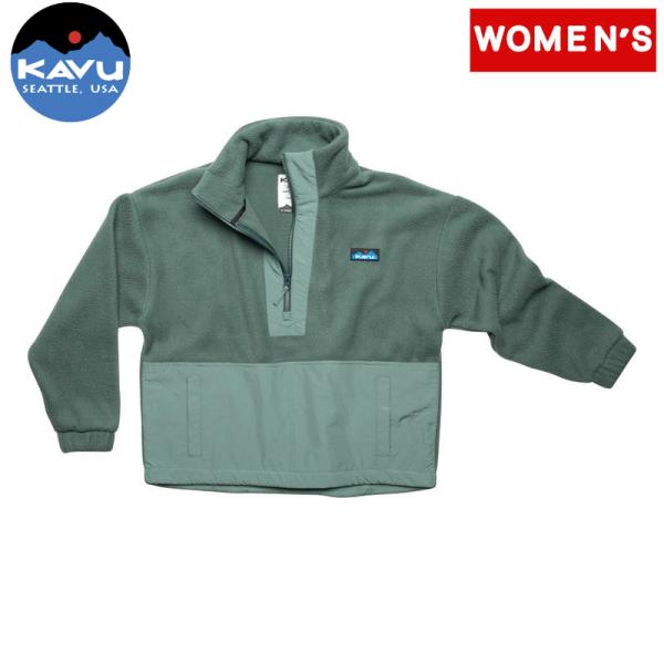 ■サイズ:M ■カラー:ダークフォレスト ■ジャンル:レディースアパレル・バッグ・フットウェア/ジャケット(レディース)/フリースジャケット(レディース) ■メーカー: KAVU(カブー) 【特集区分】●在庫限り！冬物の旧モデルセール●ナチ...