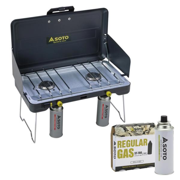 ■ジャンル:バーベキューコンロ・ストーブ/ツーバーナー/ガス式ツーバーナー ■メーカー: SOTO 【特集区分】●pickup20240319price ○関連ワード:冬キャンプ キャンプ用品 ベランピング おうちキャンプ用品 調理 ツーバ...