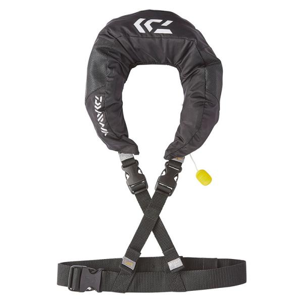 ■サイズ:フリー ■カラー:ブラック ■ジャンル:釣り用ウェア/フローティングベスト(ライフジャケット)/インフレータブル(手動膨張) ■メーカー: ダイワ(Daiwa) 【商品カテゴリ】■カラー:●ブラック系(t166)