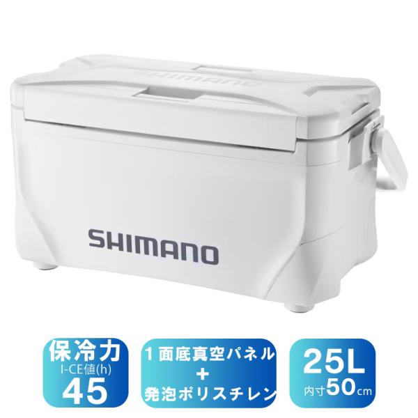 ■サイズ:25L ■カラー:ピュアホワイト ■ジャンル:クーラーボックス/フィッシングクーラー/釣り用クーラーボックス20〜39リットル ■メーカー: シマノ(SHIMANO) 【特集区分】●ショアジギングおすすめアイテム●秋のタイラバおす...