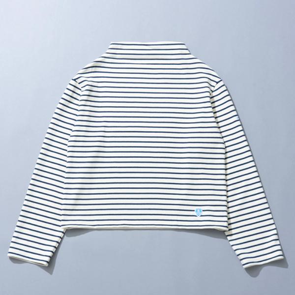 ■サイズ:1 ■カラー:ECRU×DEEP INDIGO ■ジャンル:レディースアパレル・バッグ・フットウェア/トップス(レディース)/Tシャツ・カットソー長袖(レディース) ■メーカー: ORCIVAL(オーシバル) 【特集区分】●クリス...