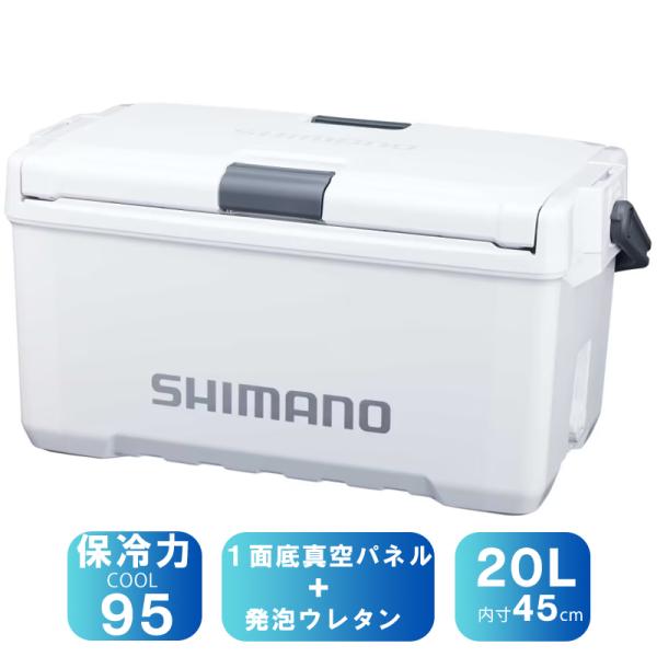 ■サイズ:20L ■カラー:アイスホワイト ■ジャンル:クーラーボックス/フィッシングクーラー/釣り用クーラーボックス20〜39リットル ■メーカー: シマノ(SHIMANO)  ○関連ワード:クーラーボックス 冷蔵