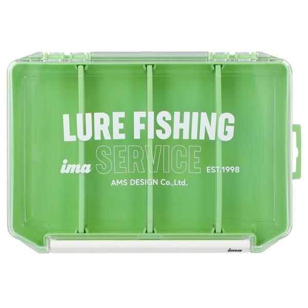 ■カラー:#C-LC016 jade ■ジャンル:タックルボックス・収納/フィッシングケース/ルアー、ワーム用ケース ■メーカー: アムズデザイン(ima)  ○関連ワード:釣り具 釣具 つり具 持ち運び 収納