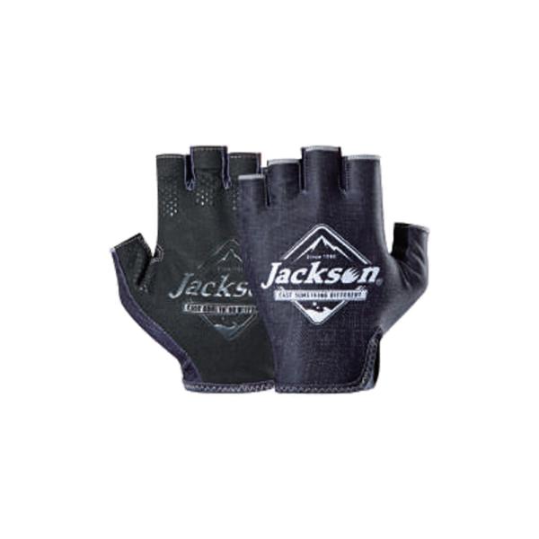 ■サイズ:S/M ■カラー:BKD ブラックデニム ■ジャンル:釣り用ウェア/フィッシンググローブ/釣り用グローブ(ファイブフィンガーレス) ■メーカー: ジャクソン(Jackson)