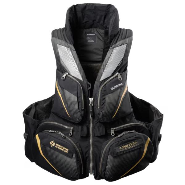 ■サイズ:XL ■カラー:リミテッドブラック ■ジャンル:釣り用ウェア/フローティングベスト(ライフジャケット)/浮力材タイプ ■メーカー: シマノ(SHIMANO)