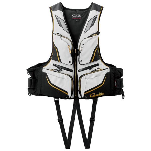 【発売日：2026年05月30日】■サイズ:LL ■カラー:ブラック×ホワイト ■ジャンル:釣り用ウェア/フィッシングベスト/タックルベスト ■メーカー: がまかつ(Gamakatsu) 【商品カテゴリ】■カラー:●ブラック系(t166)【...