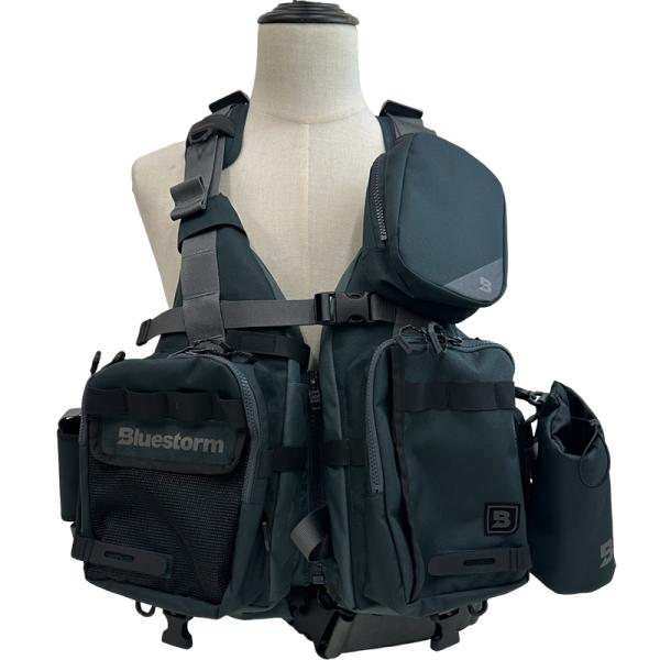 【発売日：2026年05月30日】■サイズ:フリー ■カラー:Offshore Blue ■ジャンル:ウェーダー・ウェーディングシューズ/フローティングベスト(ゲームベスト)/タックル収納付き ■メーカー: ブルーストーム(BLUESTOR...