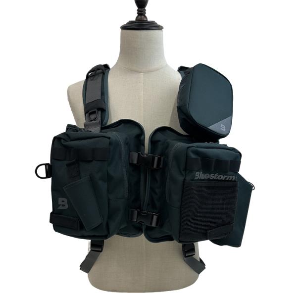 【発売日：2026年05月30日】■サイズ:フリー ■カラー:Offshore Blue ■ジャンル:ウェーダー・ウェーディングシューズ/フローティングベスト(ゲームベスト)/タックル収納付き ■メーカー: ブルーストーム(BLUESTOR...