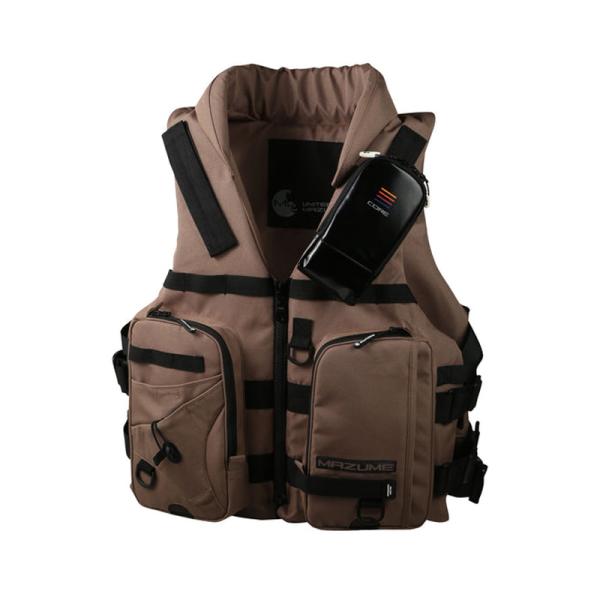 ■サイズ:フリー ■カラー:タン ■ジャンル:釣り用ウェア/フローティングベスト(ライフジャケット)/浮力材タイプ ■メーカー: MAZUME(マズメ) 【特集区分】●フィッシング2026新製品【商品カテゴリ】●新着商品
