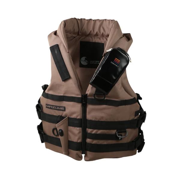 ■サイズ:フリー ■カラー:タン ■ジャンル:釣り用ウェア/フローティングベスト(ライフジャケット)/浮力材タイプ ■メーカー: MAZUME(マズメ) 【特集区分】●フィッシング2026新製品【商品カテゴリ】●新着商品