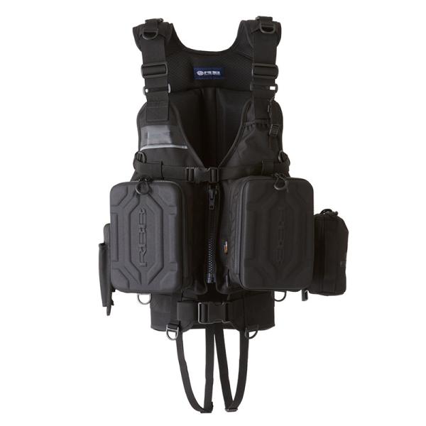 【発売日：2026年04月29日】■カラー:ブラック ■ジャンル:ウェーダー・ウェーディングシューズ/フローティングベスト(ゲームベスト)/タックル収納付き ■メーカー: リバレイ RBB 【商品カテゴリ】■カラー:●ブラック系(t166)...