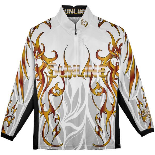 【発売日：2026年06月29日】■サイズ:4L ■カラー:ホワイト ■ジャンル:釣り用ウェア/フィッシングウェア/フィッシングシャツ ■メーカー: サンライン(SUNLINE) 【商品カテゴリ】■カラー:●ホワイト系(t165)【特集区分...