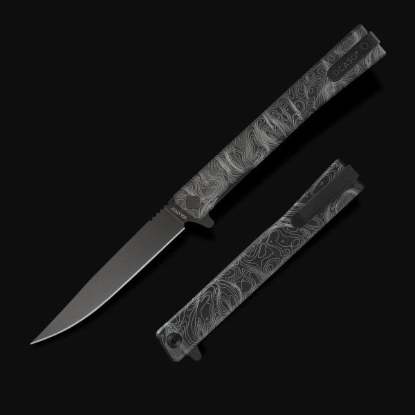 ■カラー:ブラックPVD トポグラフィックパターンチタンハン ■ジャンル:ナイフ(刃物)/アウトドアナイフ/フォールディング、アウトドアナイフ ■メーカー: OCASO(オカソ) 【商品カテゴリ】■カラー:●ブラック系(t166)【商品カテ...