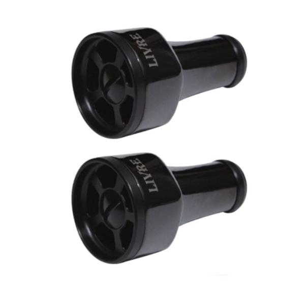 【発売日：2026年05月09日】■サイズ:7.6g ■カラー:オールブラック(エンドキャップブラック) ■ジャンル:リール/リールカスタムパーツ/ハンドルノブ ■メーカー: リブレ(LIVRE) 【特集区分】●フィッシング2026新製品【...