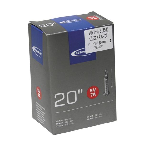 ■サイズ:仏式40mm ■カラー:20インチ 28/37-451、他 ■ジャンル:自転車・サイクル/自転車タイヤ・チューブ/〜20インチチューブ ■メーカー: SCHWALBE(シュワルベ)  ○関連ワード:自転車 パーツ カスタマイズ カ...