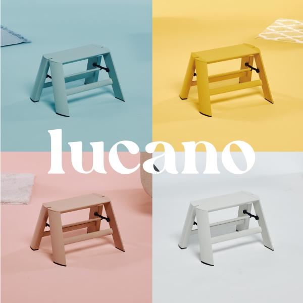 長谷川工業  lucano ルカーノ 1-step ML1.0-1 脚立 1段 踏み台 おしゃれ ハセガワ Hasegawa