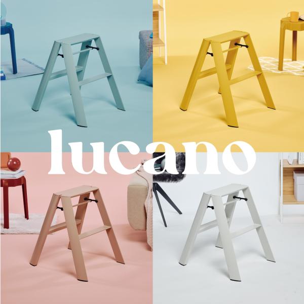 長谷川工業  lucano ルカーノ 2-step ML2.0-2 脚立 2段 踏み台 おしゃれ ハセガワ Hasegawa