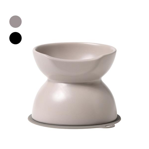 INK セラミックフードボウル Tall IK-CFB-GG ペットフードボウル ペット食器 犬 猫 陶器