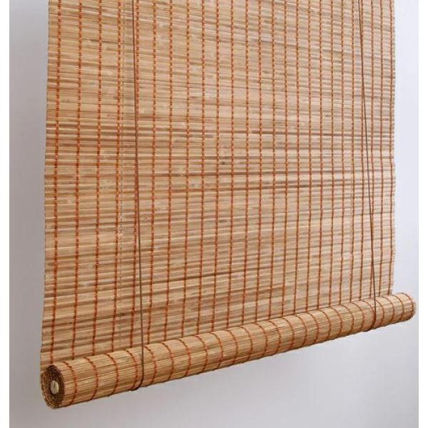 竹すだれ ロールカーテン 竹簾 ブラインド 木製 巻き上げ 室内 目隠し 幅90 高さ180 長さ180 一枚 1枚 日除け アジアン 簡単 大型 日本製 国産 吊り下げ 本間 安い ロールアップ 遮光 調光 間仕切り 風通し 涼しい 軽量...