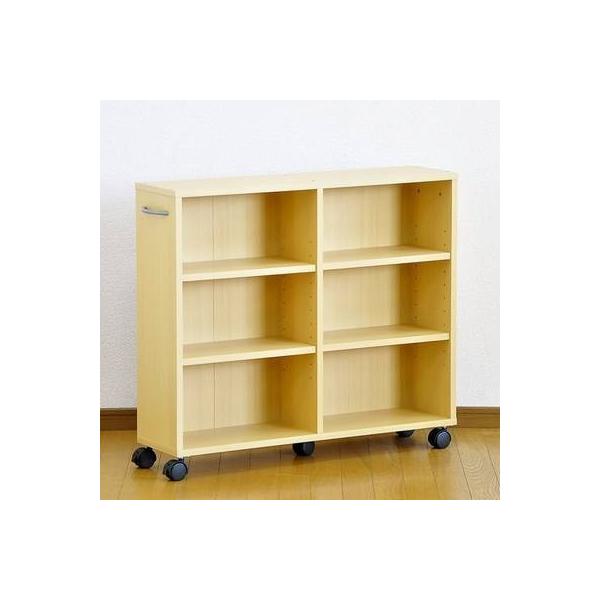 明日着く あす着く 本棚 隙間 収納 安い スリム 大容量 キャスター付き 可動棚 マガジンラック 薄型 軽量 小さい ワゴン 押入れ クローゼット ロータイプ 低い コミック 漫画 cd 子供 絵本 コンパクト ミニ 移動式 幅75 奥行...